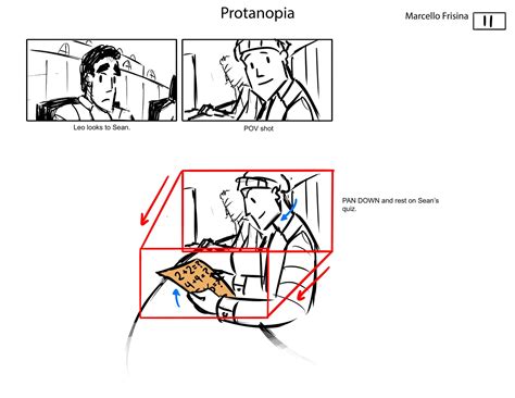 Marcello Frisina Protanopia Storyboards