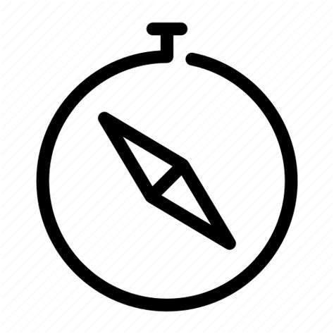 Compass Direction Navigation Icon Download On Iconfinder