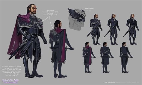 Lucanis Concept Art Dragon Age The Veilguard Art Gallery Dragon