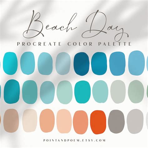 IPad Color Palette Etsy