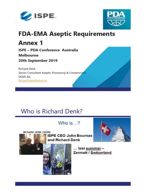 Fda Ema Aseptic Requirements Annex 1 Pdf Hydrogen Peroxide Sterilization Microbiology