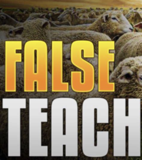 Beware Of A False Teaching Compass International