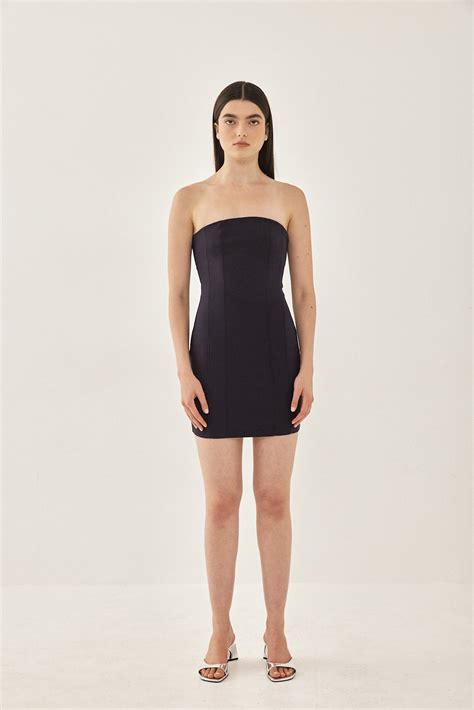Tight Strapless Mini Dress Dé Rococo