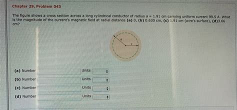Solved Chapter 29 Problem 043 The Figure Shows A Cross