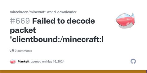 Failed To Decode Packet Clientboundminecrafthello · Issue 669
