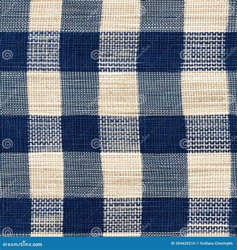 Checkered Fabric Textile Texture Imitation Seamless Repeat Pattern