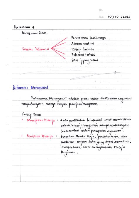 Performance Management Docsity