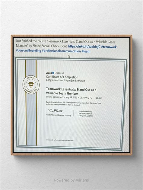 Nagarajan Sankaran Posted On Linkedin