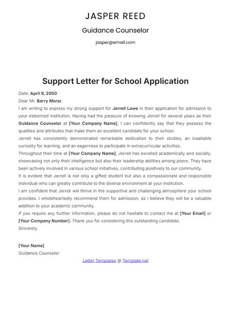 Acceptance Letter Template 9 Samples Examples