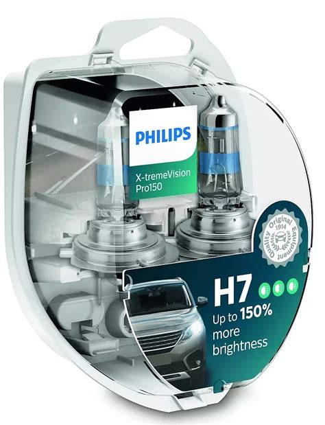 H7 Philips X Treme Vision Pro 150 2 Lâmpadas Toplâmpadasauto