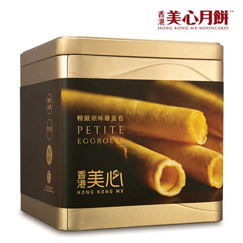 美心 精緻原味雞蛋卷 208g 禮盒 Yahoo奇摩購物中心