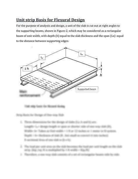 SOLUTION One Way Slab Studypool
