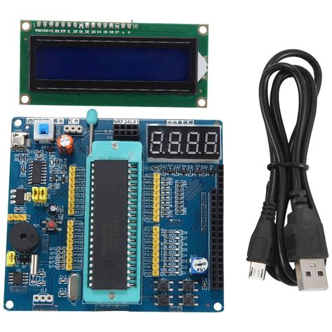 Hc6800 Ms Development Board Module Microcontroller Mini System Board Learning Board Stc89c52