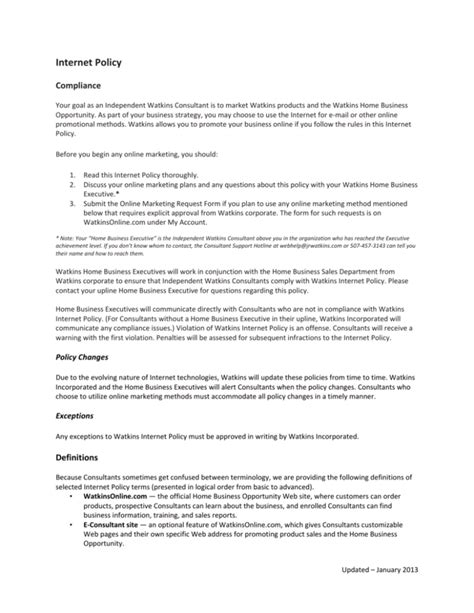 Internet Policy Internet Policy