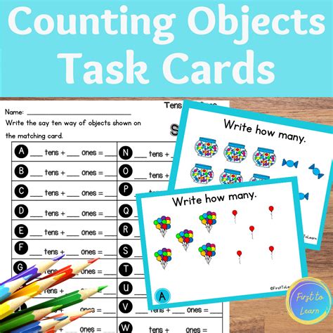 Counting Groups Of Tens And Ones Task Cards Math Center Made By Teachers