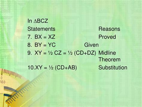 PPT Midline Theorem And Related Theorems PowerPoint Presentation Free Download ID 3418460