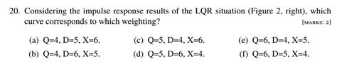 Solved Pole Placement Lqr Optimal Control 005 005 05 O 05