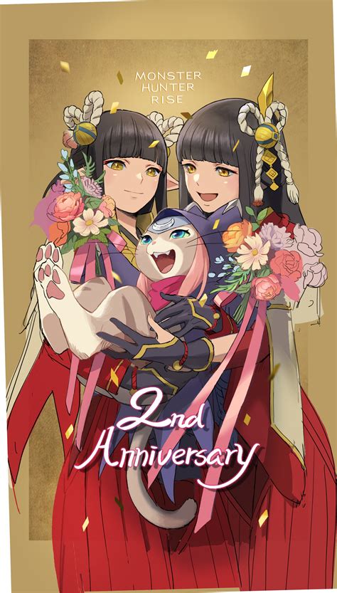 Hinoa Minoto And Tsukino Monster Hunter And More Danbooru