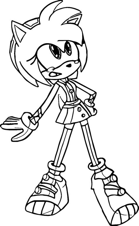 Desenhos de Amy Rose para colorir WONDER DAY Desenhos para colorir para crianças e adultos