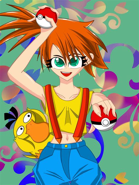 Misty And Psyduck By Gudyy589 On Deviantart