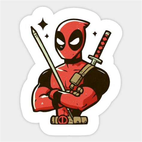 Deadpool Sticker Deadpool Stickers Deadpool Stickers