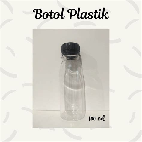 Jual Botol Plastik 100ml Botol Plastik Kecil Wadah Isi Ulang Botol Travel Size Shopee