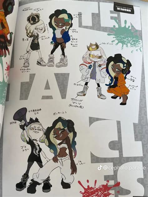 Pearl And Marina Artwork Splatoon Pearl And Marina Splatoon Squid