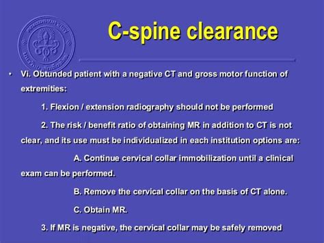C Spine Injury