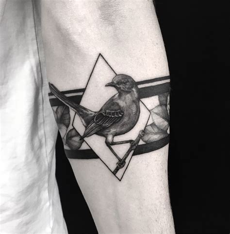 Mockingjay Bird Tattoo