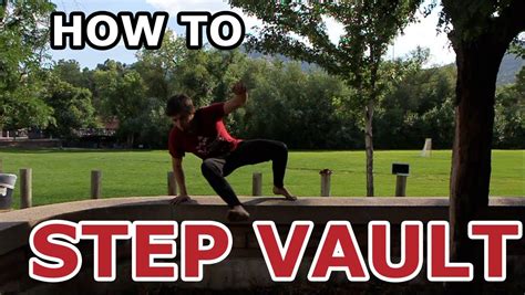 How To Step Vault Beginner Parkour Tutorial Youtube