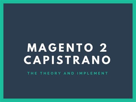 Magento 2 Capistrano Deploy Pdf Operating Systems Computer Software And Applications