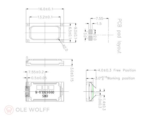 Ole Wolff Micro Speakers Ows 091630la 8