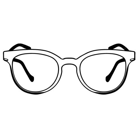 Premium Vector Glasses Vector Illustration Line Art
