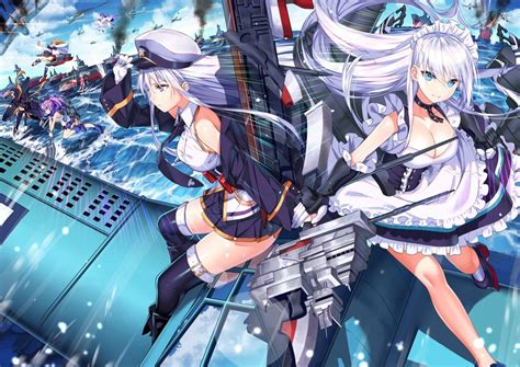 Belfast Unicorn Laffey Enterprise Javelin And More Azur Lane Drawn By Akusema Danbooru