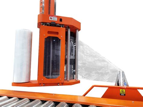 Автоматична машина за фолиране на палети със стреч фолио Модел X1000 ИНДУСТРИАЛ ПАК