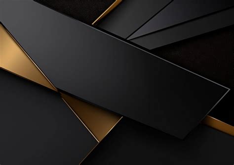 Download Black And Gold Geometric Abstract Background Backgrounds