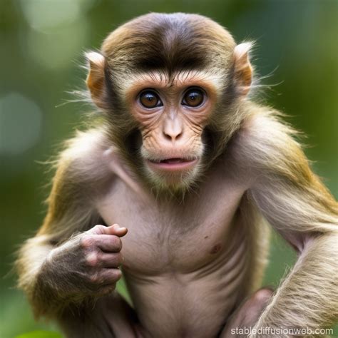 Strong Monkey Pictures Stable Diffusion Online