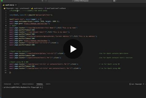 Playwright Javascript Vscode Nodejs Automationtesting Testautomation W2 Fulltime Remote
