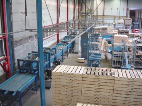 pallet repair and sorting systems