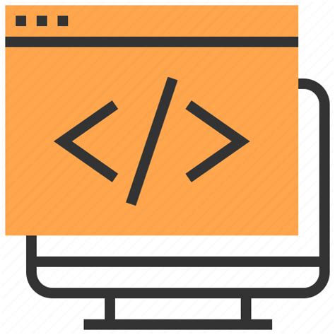 Coding Computer Programmer Programming Software Workplace Development Icon Download On