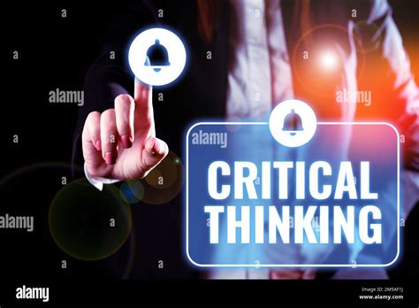 Handwriting Text Critical Thinking Conceptual Photo Sequence Of Stages