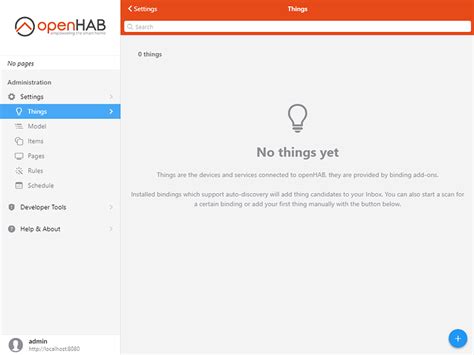 Getting Started With Oh3 Rewriting The Tutorial 3 Adding A Thing Simple Documentation