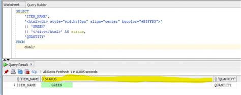 How Can We Auto Adjust The Column Width In Output When Using Html Tag Oracle Forums