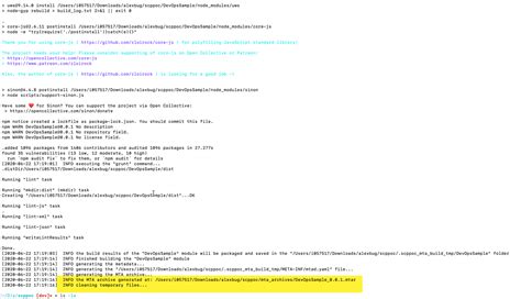 Issue While Running Mbt Build Cannot Find Module Sap Node Jwt Build Js · Issue 751 · Sap