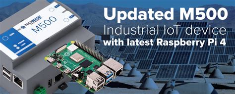 Updated M500 Industrial Iot Device With Latest Raspberry Pi 4 Modberry Industrial Raspberry Pi