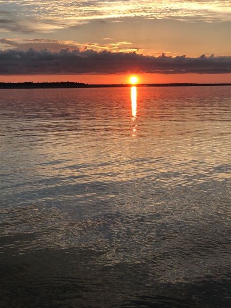 Sunset Grand Island Munising Mi Pure Michigan Munising Island
