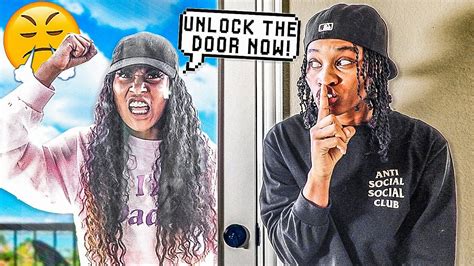 Locked Out Prank On Girlfriend Bad Idea Youtube