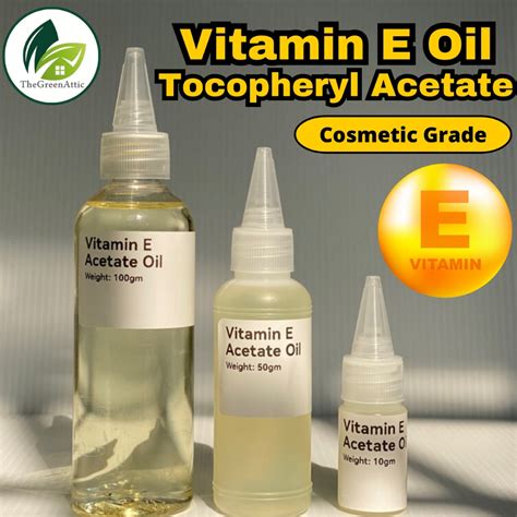Thegreenattic Pure Vitamin E Acetate Oil Germany Natural Tocopheryl