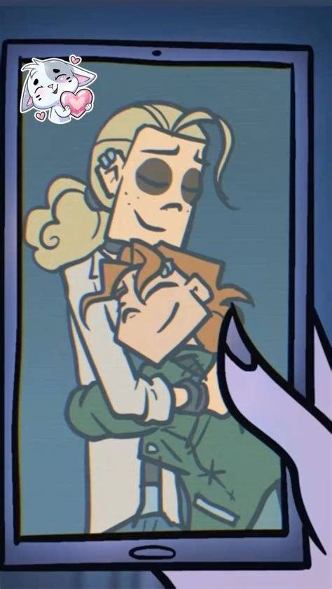 Хеви и Ди обнимаются♡