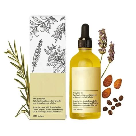 Veganic Natural Hair Growth Oil Rosemary Oil For Hair Growth Organic